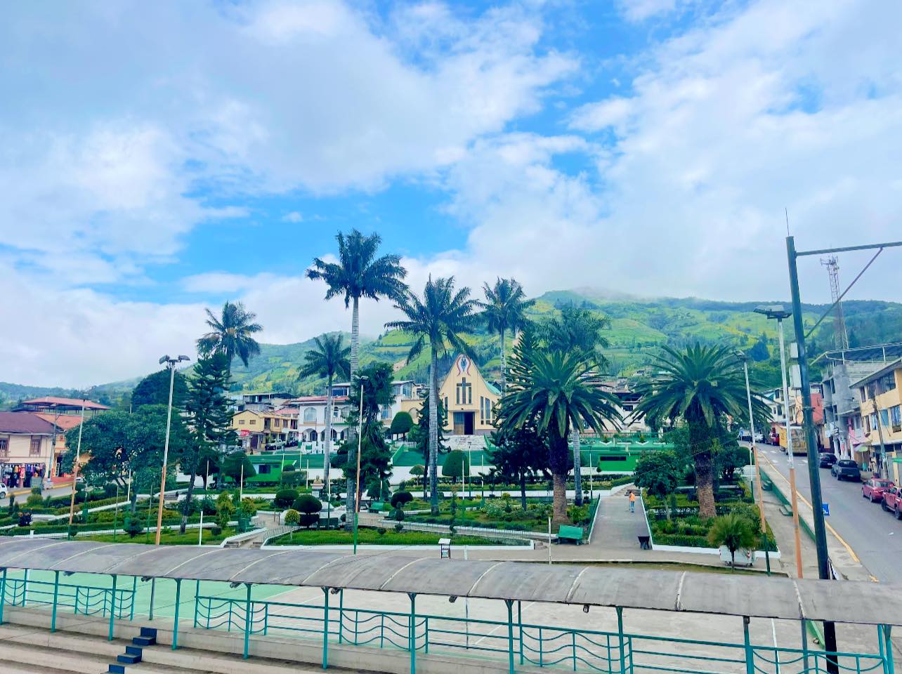 Vista de Nuestro Parque Central – Chillanes